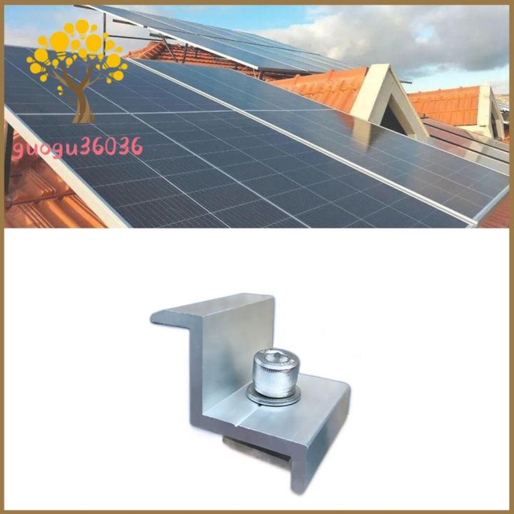 GUOGU Aluminum Alloy PV Module Bracket Anti Corrosion 30mm 35mm 40mm ...