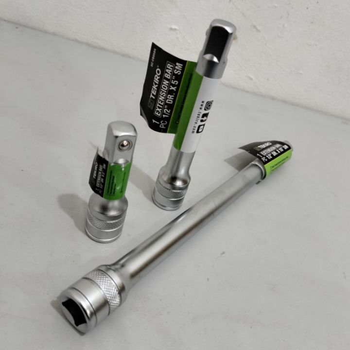 EXTENTISION BAR 1/2" inch Sambungan Gagang Kunci Sok Sock 10" inch 5 ...