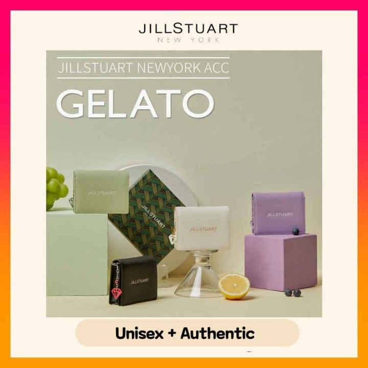 JILLSTUART Leather Petit Charms Two-tier Bifold Wallet (2024 Ver ...