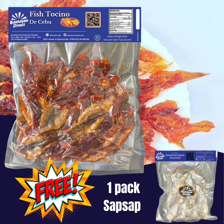 500g Fish Tocino (Fish Tapa) - Bantayan Island Cebu Dried Fish | Lazada PH