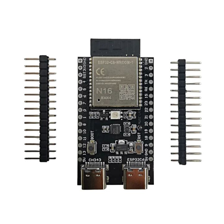Esp32 C6 Devkit N16r2 Esp32 C6 16mb Flash Esp32 Wifibluetooth Internet Of Things Esp