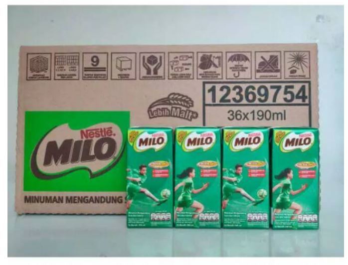 Milo UHT 180ml 1 Dus isi 36 pcs / Minuman Milo Kotak | Lazada Indonesia