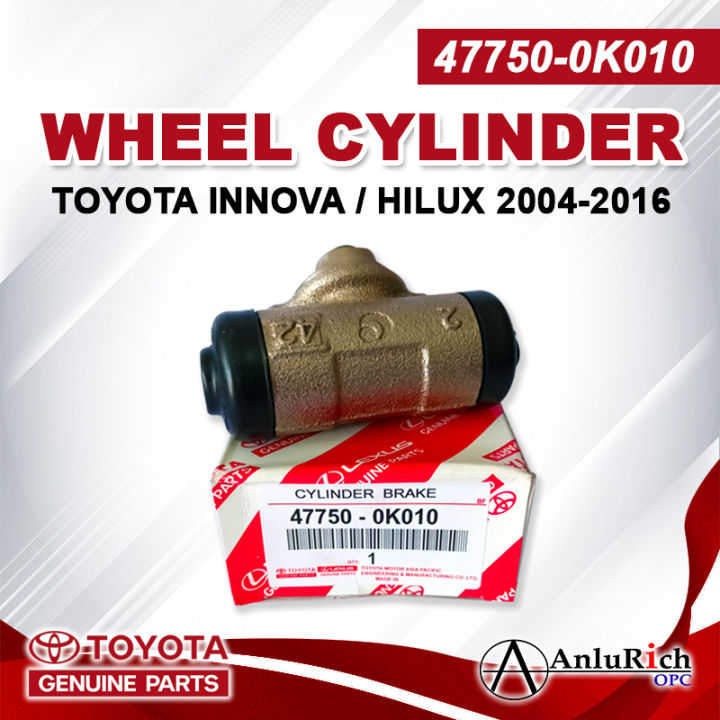 TOYOTA GENUINE PARTS WHEEL CYLINDER for TOYOTA INNOVA / HILUX 2004-2016 ...