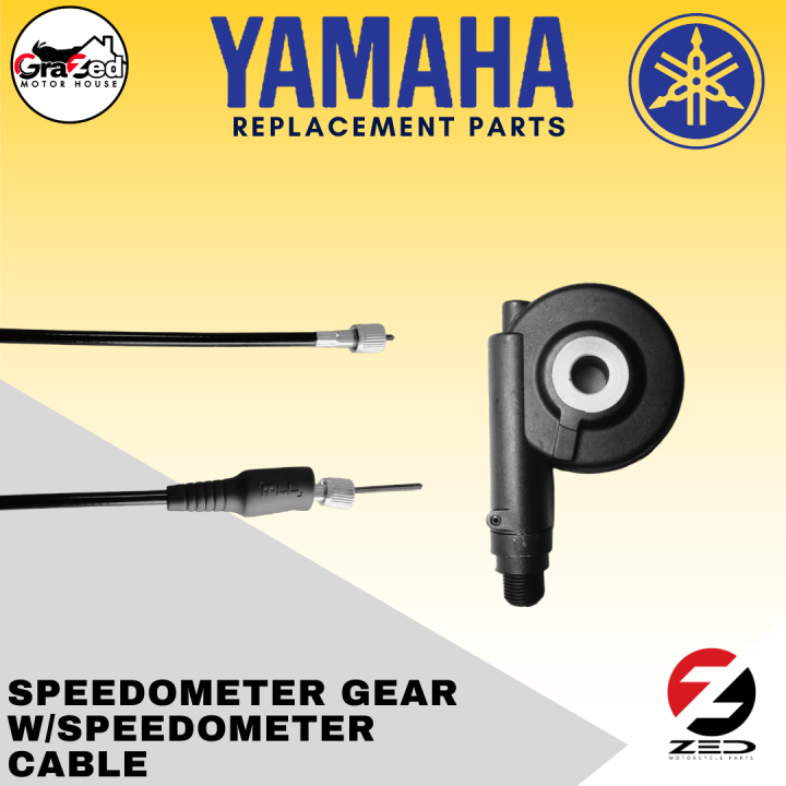 Mio SPEEDOMETER CABLE and GEAR BOX Yamaha Mio i 125, M3, Sporty, Fino ...