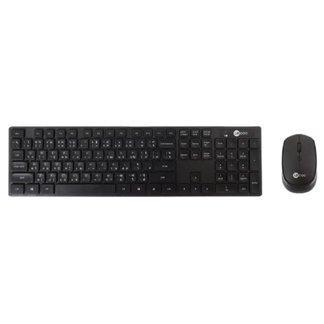 LECOO BY LENOVO KM2001 WIRELESS 2IN1 KEYBOARD & MOUSE คีย์บอร์ด และ ...