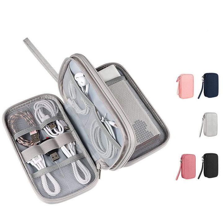 Travel Organizer Bag Cable Storage Organizers Pouch Carry Case Portable ...