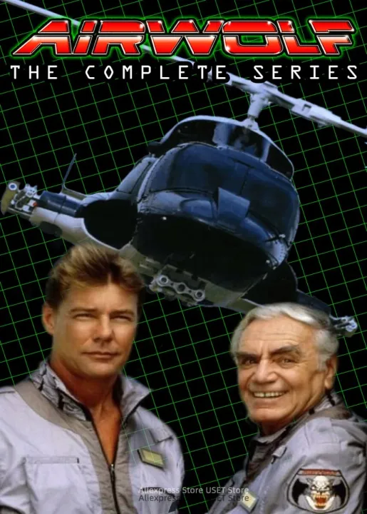 Airwolf Movie TV Star Celebrity Actor Canvas Posters and Prints for Home Decoration 0712 ...