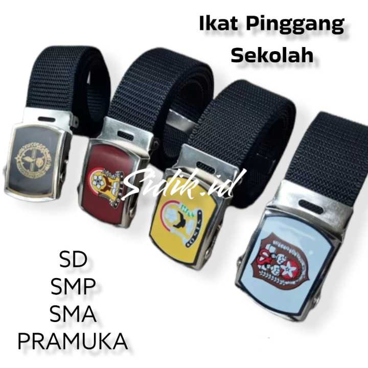 GESPER ANAK SEKOLAH / IKAT PINGGANG SEKOLAH SD, SMP, SMA DAN PRAMUKA ...