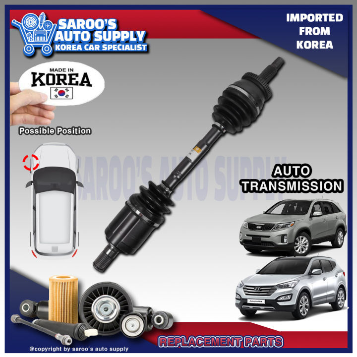 Genuine CV Joint / Constant Velocity Joint For Hyundai Santa Fe (13-18 ...