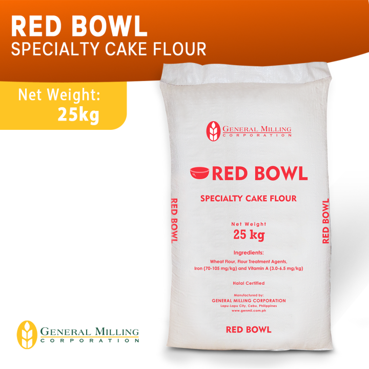 Red Bowl Specialty Cake Flour 25kg | Lazada PH