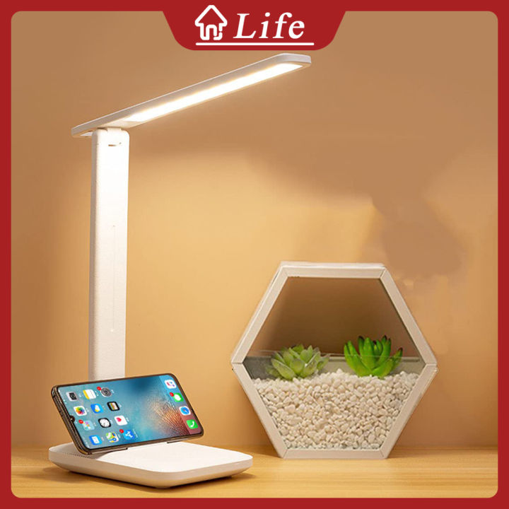 LED Desk Lamp USB Study Lamp Eye-Caring Dimmable Table Lamps ...