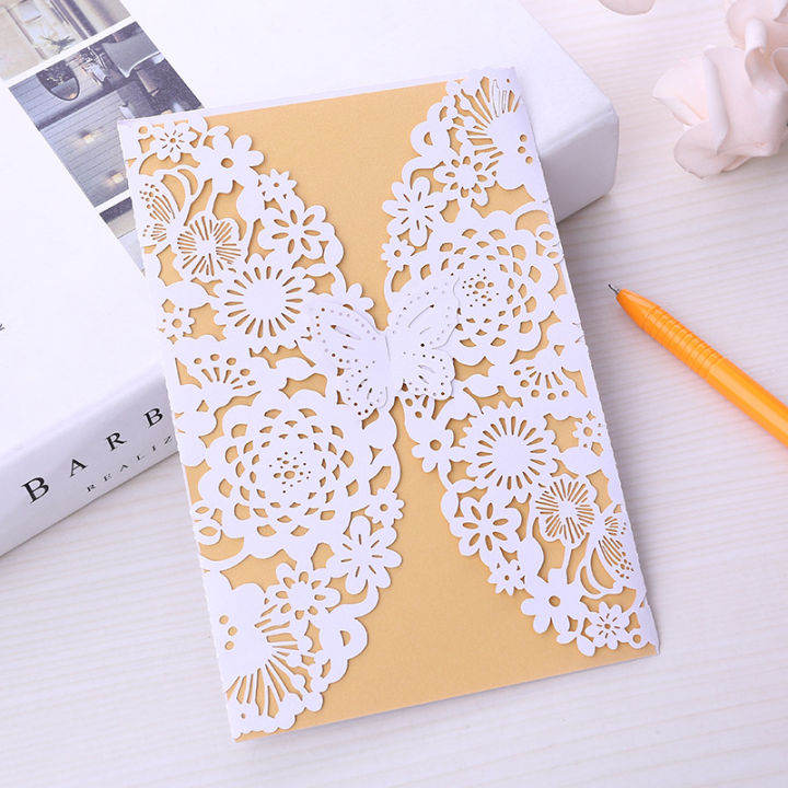 10pcs wedding invitation letter envelope greeting card Festival Gift ...