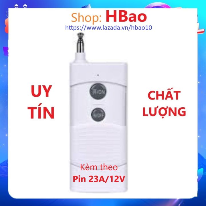 Remote Công tắc Honest điều khiển từ xa RF 315Mhz 2 nút ON - OFF công ...