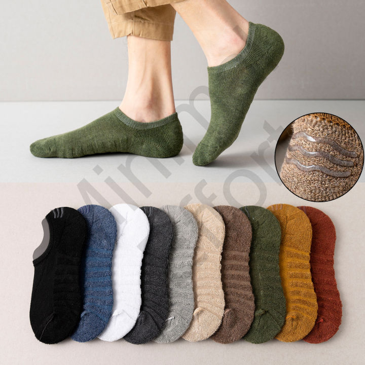 Men Invisible Socks Anti Slip Men Socks Low Cut, Unisex | Lazada