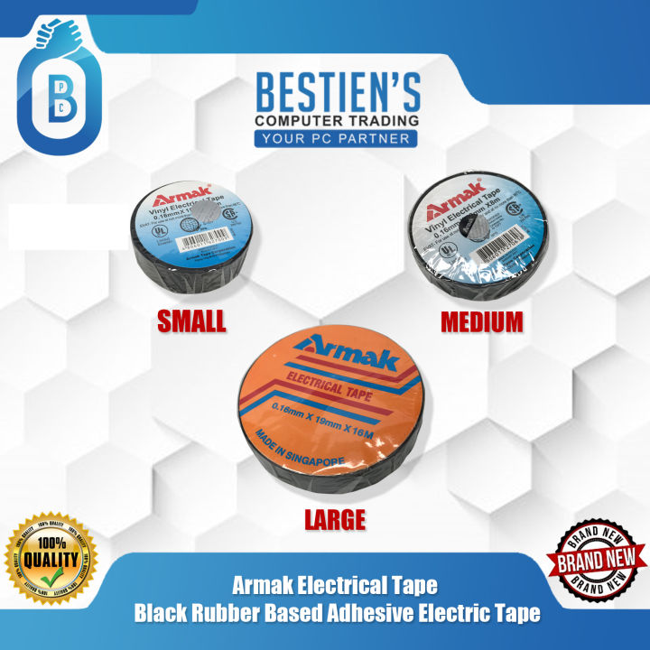 Armak Electrical Tape Black Rubber Based Adhesive Electric Tape | Lazada PH Armak Electrical Tape Black Rubber Based Adhesive Electric Tape | Lazada PH