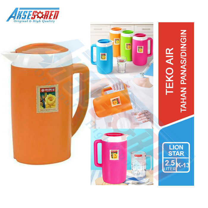 Thermo Water Jug Lion Star [2.5 L] / Teko Termos Tempat Air Minum Tahan Panas Dingin | Lazada ...