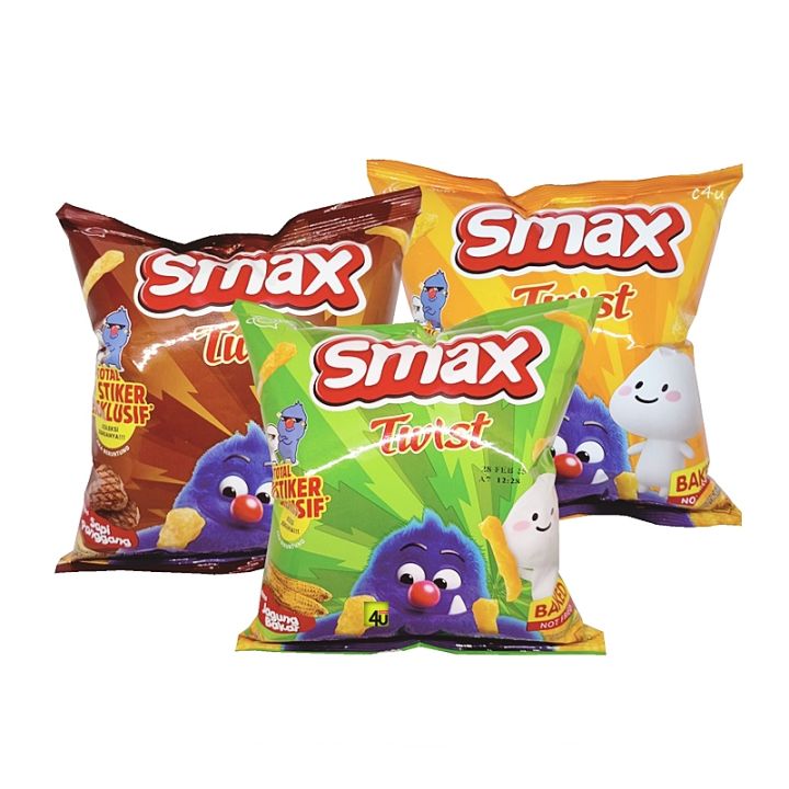 SMAX Twist - Snack Ekstrudat Bentuk Stik - 40 gr | Lazada Indonesia