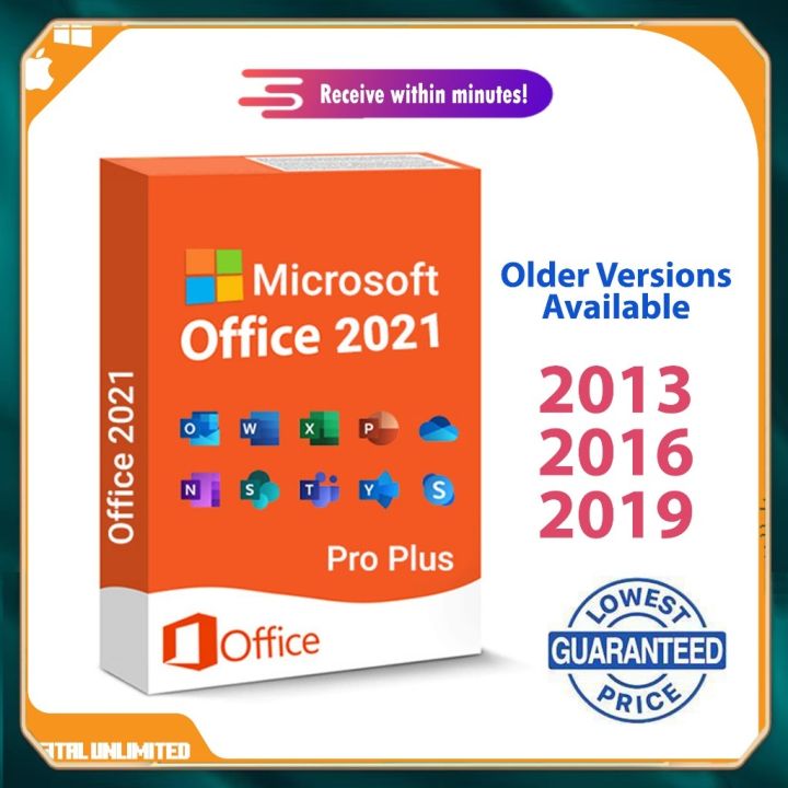 【compatible】MS Office Pro Plus LTSC 2021 for Windows & Mac OS System ...