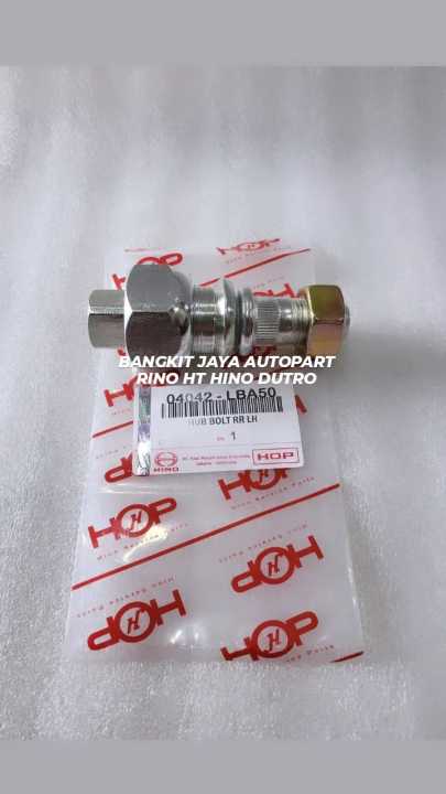 HUB BOLT REAR MOBIL RINO BAUT RODA BELAKANG RINO HT125 HT130 HOP HITAM ...