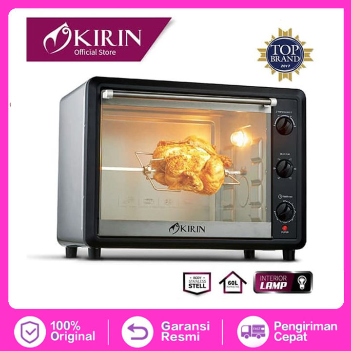 KIRIN KBO -600RA Oven Listrik Kapasitas Besar 60 Liter + LAMP | Lazada ...