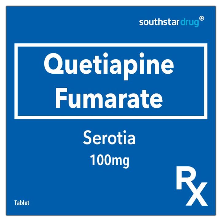 Rx: Serotia 100mg Tablet | Lazada PH
