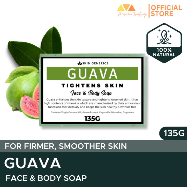 [ WOUND HEALING + ANTI AGING SOAP ] SkinGenerics Guava Soap - Organic ...