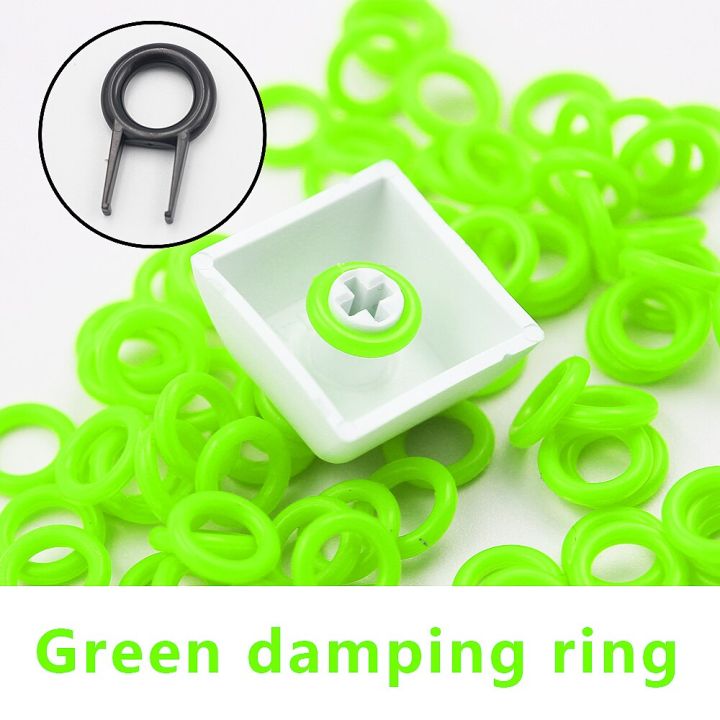 120PCS/bag Keyboards Accessories Rubber O-type Key Cap Switch Damping ...