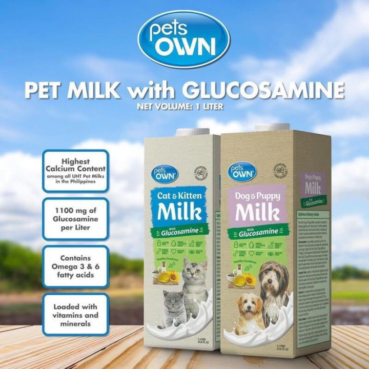 PETS OWN DOG/CAT MILK 1L | Lazada PH