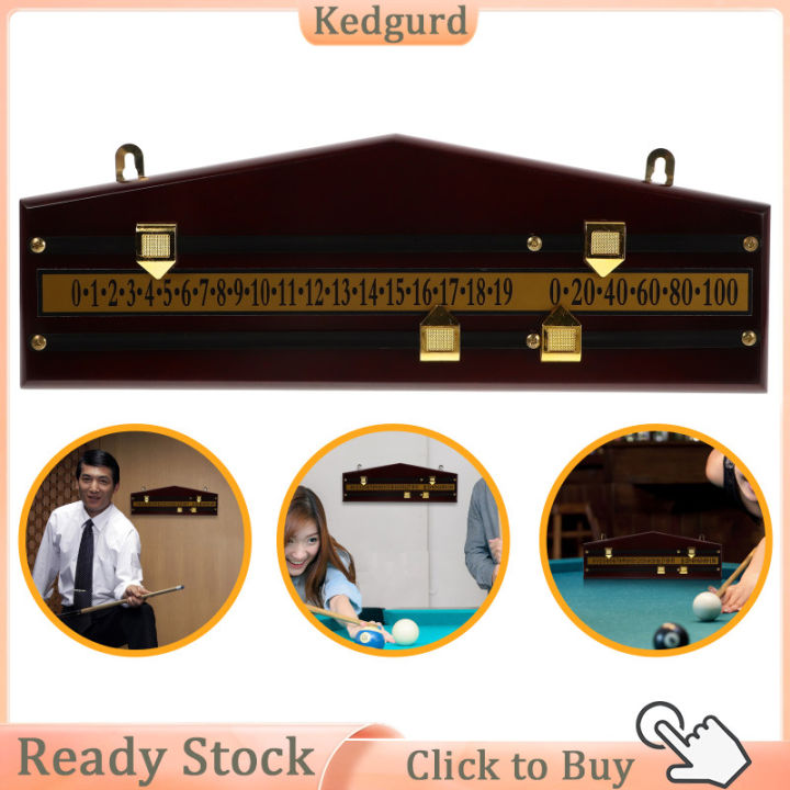 Kedgurd Wooden Snooker Scoreboard Billiard Accessories Score System ...