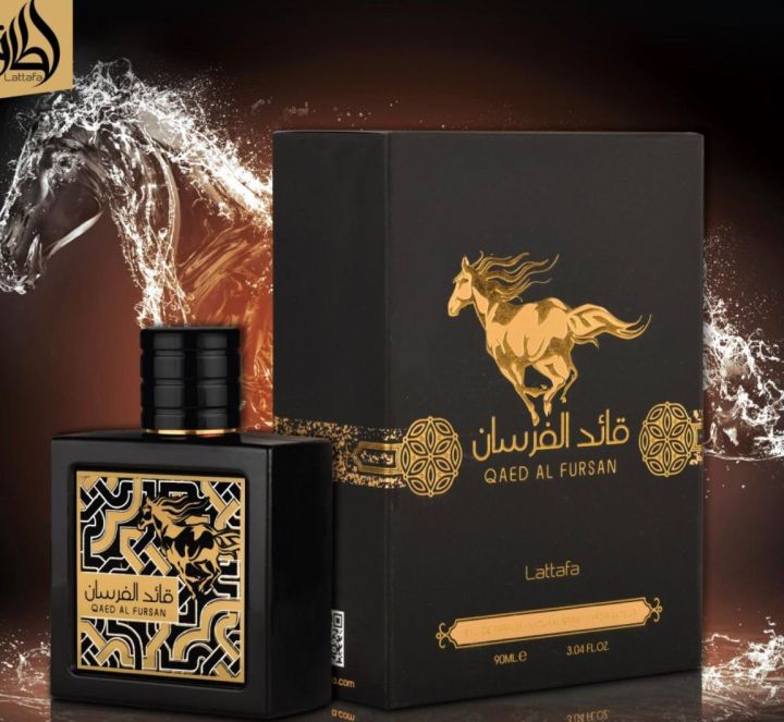 Qaed Al Fursan Eau de Parfum by Lattafa Perfumes Soft, Oriental, woody ...