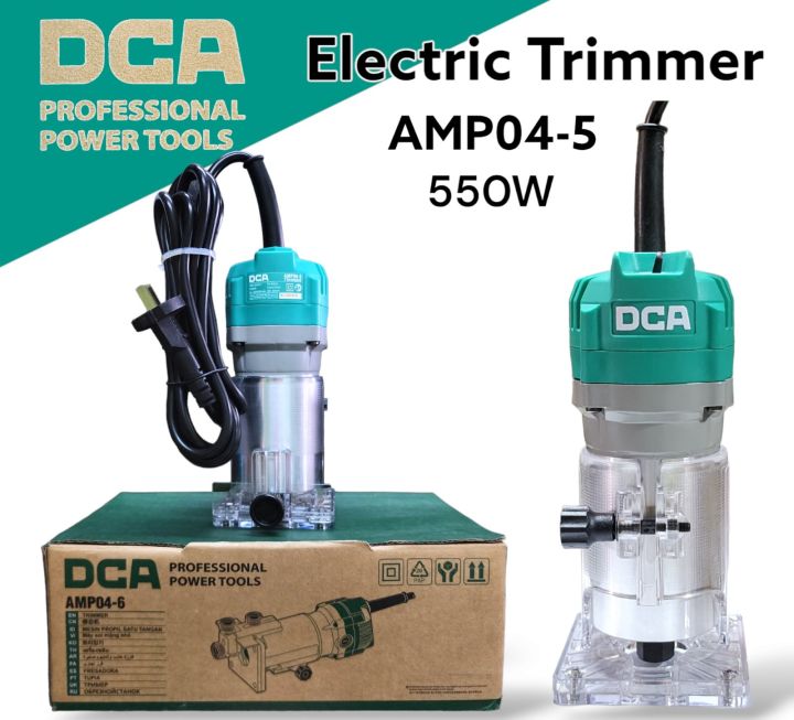 DCA Electric Palm Router/ Trimmer AMP04-6 550W | Lazada PH