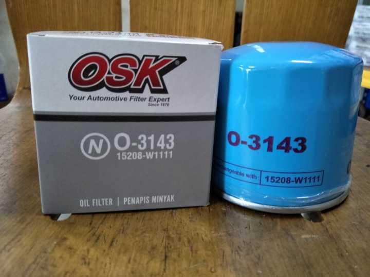 O-3143 / 15208-W1111 NISSAN UD YU41 OIL FILTER - OSK | Lazada