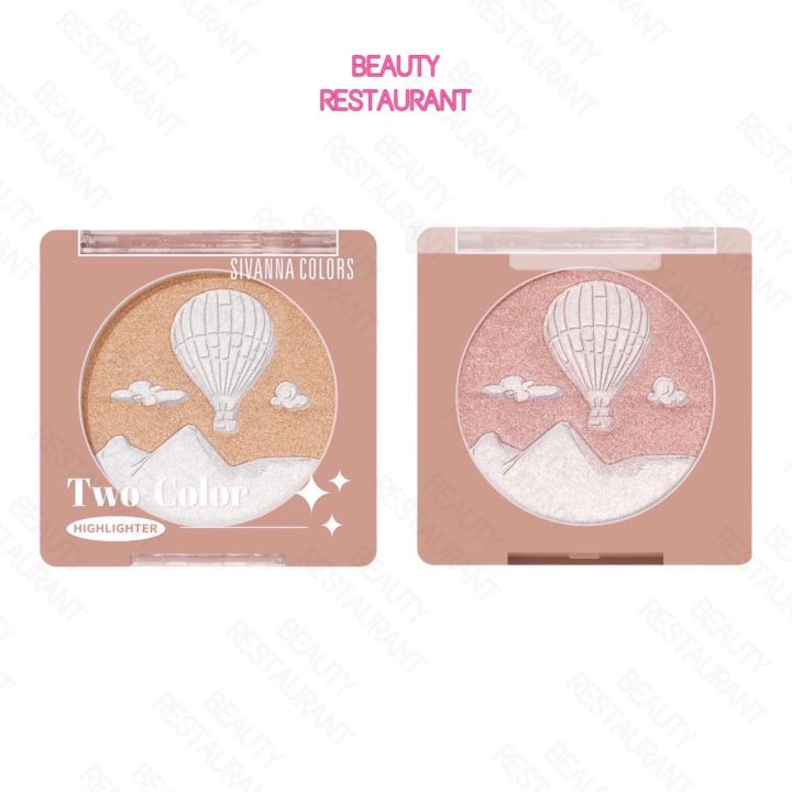 HF955 ซีเวนน่า คัลเลอร์ส ไฮไลท์ Sivanna Colors Two-Color Highlighter ...