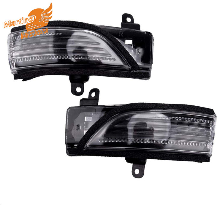 2ชิ้นลำดับ Led กระจกมองข้างเลี้ยวไฟกระจกมองหลังสัญญาณตัวบ่งชี้ ...