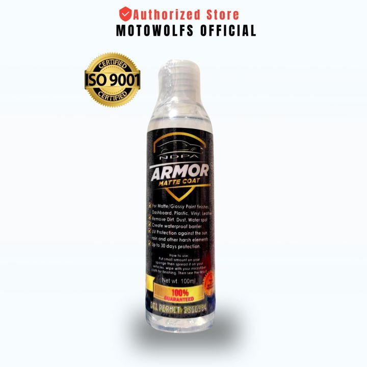Armor Matte Coat, Magic Gatas Back To Black Pampakintab Ng Motor Armor ...