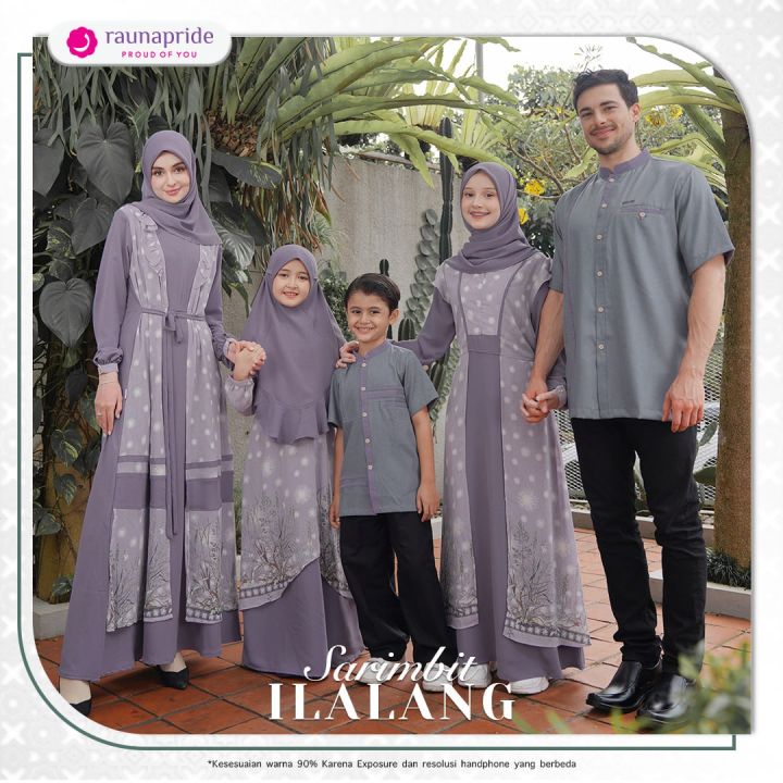 Rauna 13 Ilalang Purple - Sarimbit Keluarga Terbaru | Lazada Indonesia