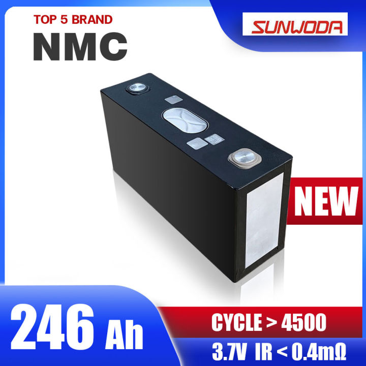 แบตเตอรี่ NMC 246 ah 246ah SUNWODA ลิเธียม 3.7V Lithium Ion NMC GRADE A ...