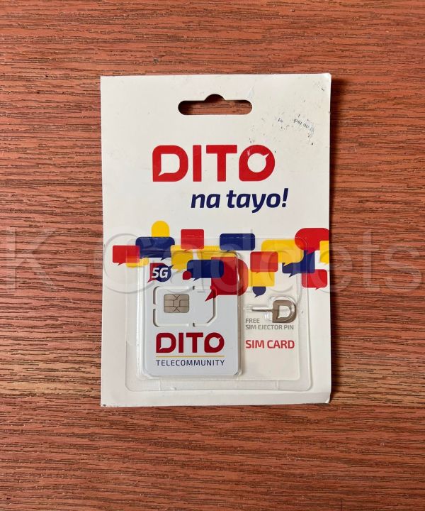 DITO 5G SIMCARD - with FREE 3GB / Unli Text and Call / FREE SIM ...
