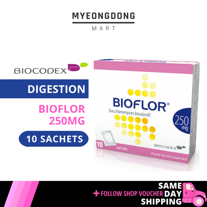 [Clinic Exclusive] BioFlor Probiotics Saccharomyces Boulardii 250mg, 10 ...