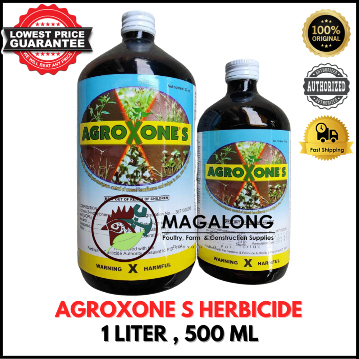 AGROXONE HERBICIDE - WEED KILLER - 500 ML , 1 LITER | Lazada PH