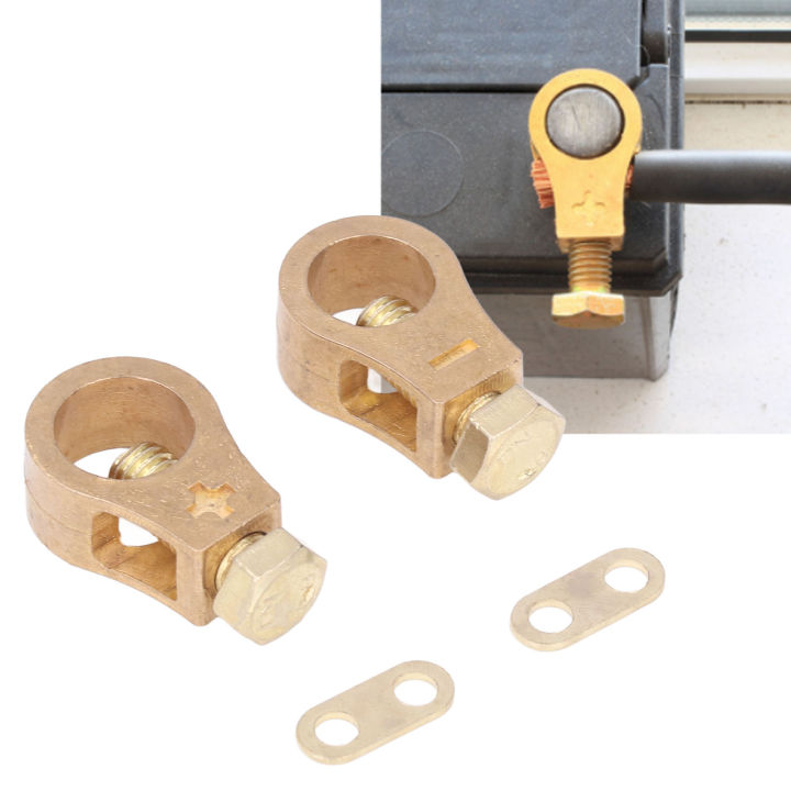 Electric Battery Connector Clamps, High Current Output 2pcs Copper ...