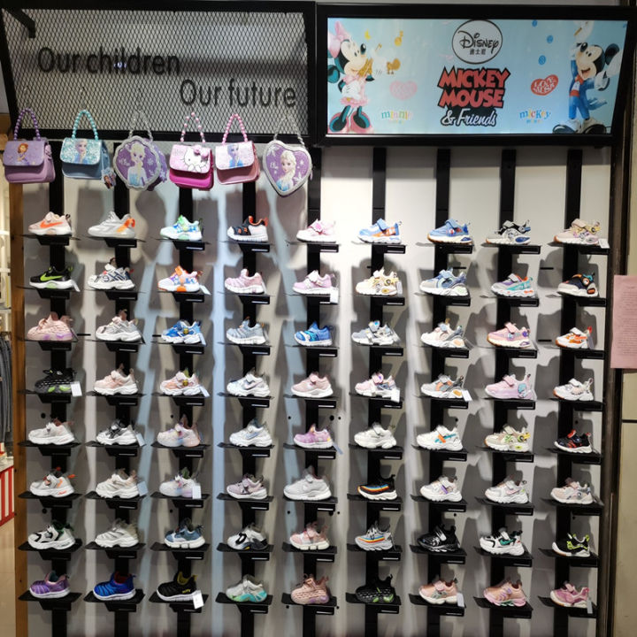 Shoe store shoe rack display rack store commercial live display shoe ...