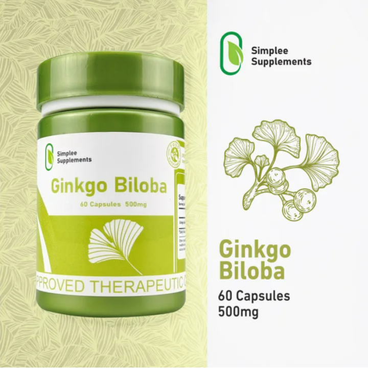 Ginkgo Biloba Capsule Supplement 60 pcs | Lazada PH