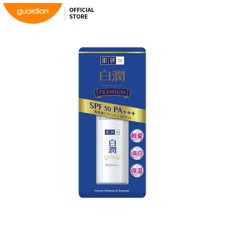 Hada Labo Premium Whitening Uv Sunscreen Spf50++ 30G | Lazada