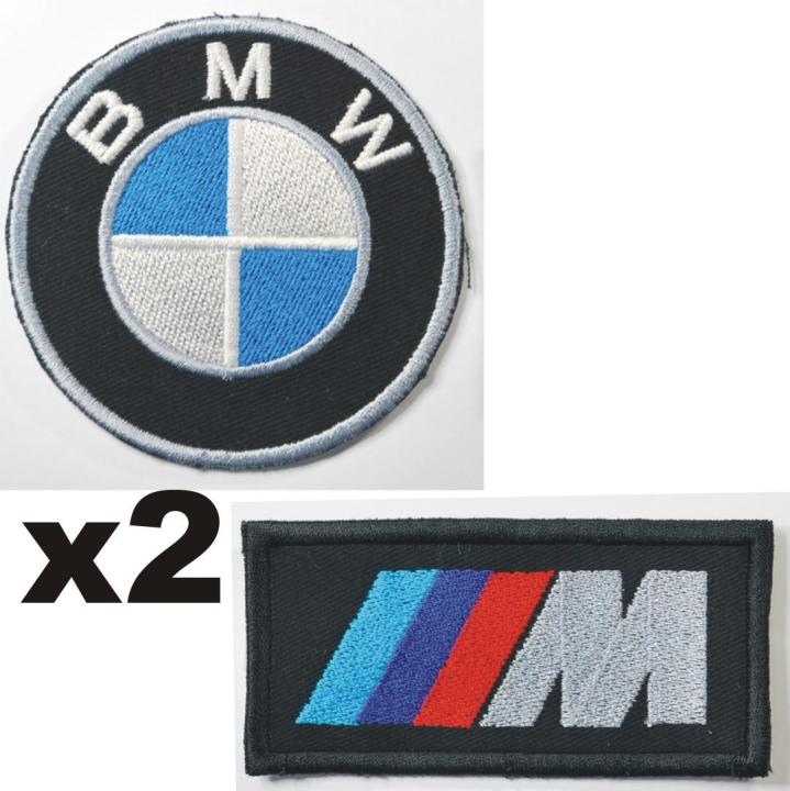 BMW Roundel Embroidered Cloth Patch & M Power Patch Set (Get 2) | Lazada PH
