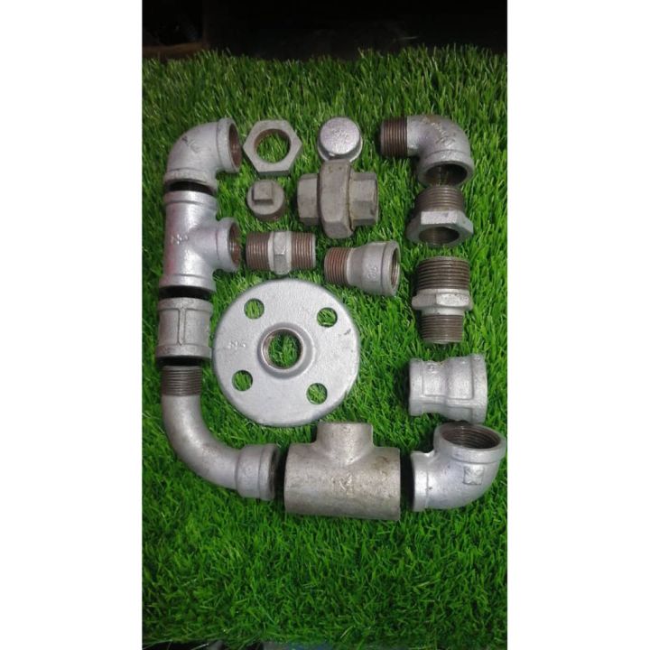 3/4 G.I. GALVANISED IRON PIPE FITTING GI Pipe Accessories Connector ...