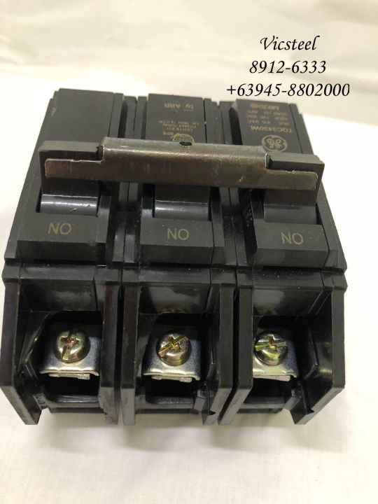 GE/ABB Circuit Breaker TQC 3 pole / 3 phase 15 amp to 100 amp | Lazada PH