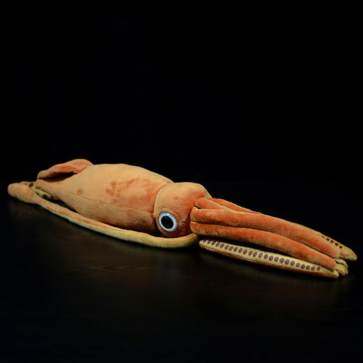130cm Cute Giant Squid Stuffed Plush Toy Atlantic giant Squid Doll ...
