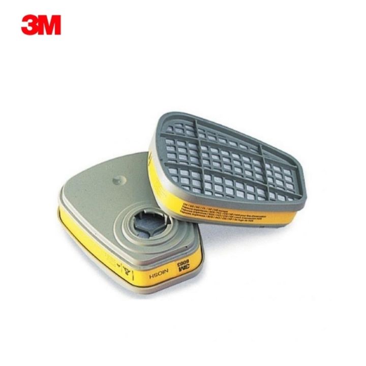 3M 6003 ตลับกรองไอระเหยสารเคมี และไอกรด | Lazada.co.th