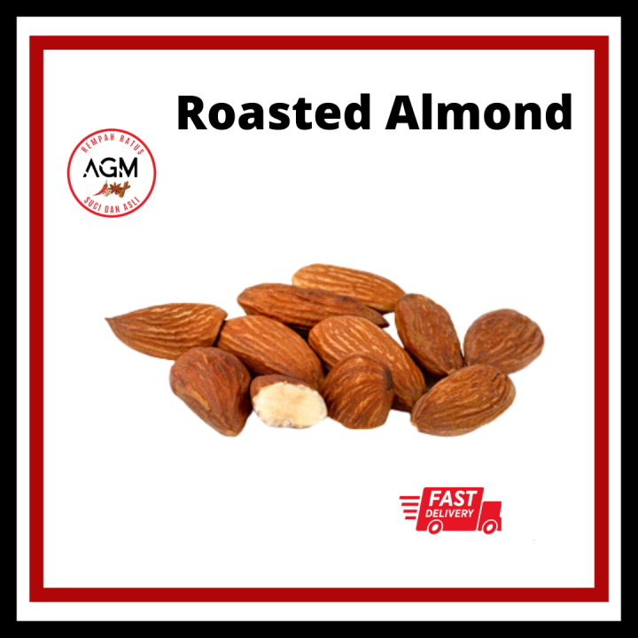 AGM ROASTED ALMOND / BADAM ROASTED 500G / 1KG READY STOCK | Lazada